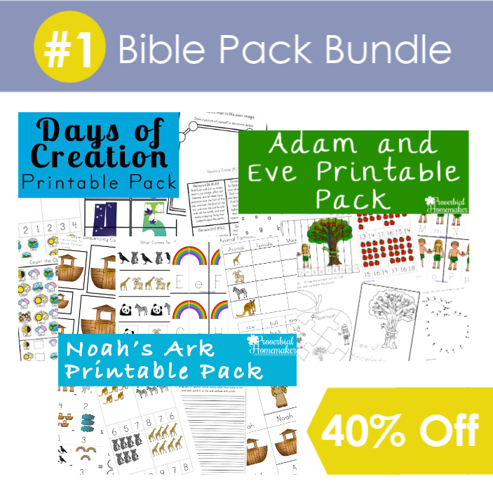 #1 Bible Pack Bundle – Proverbial Homemaker