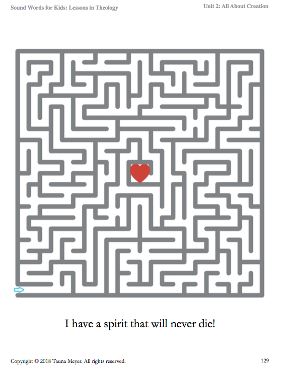 All About Creation (Sound Words for Kids: Lessons in Theology, Unit 2 ...