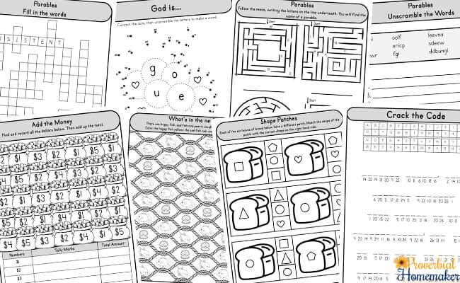 Bundle: Parables of Jesus Volumes 1, 2, and 3 – Proverbial Homemaker